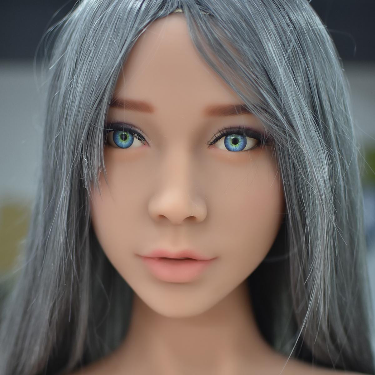 Allure Avery Head - Sex Doll Head - M16 Compatible - Tan – Lucidtoys