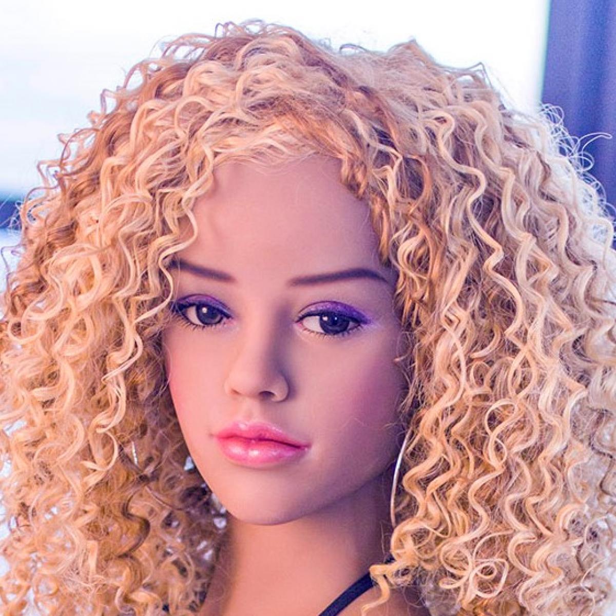 Neodoll Sugar babe - Noemi Head - Sex Doll Head - M16 Compatible - Tan – Lucidtoys